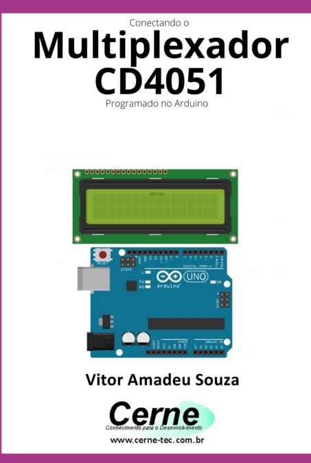 conectando o multiplexador cd4051 programado no arduino por vitor