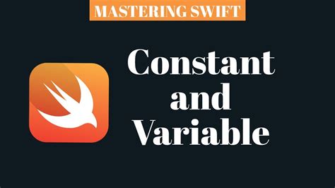 Mastering Swift Constant And Variable Youtube