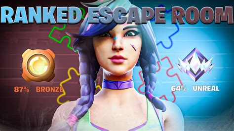 Ranked Escape Room 9118 7996 1075 By Peklas Fortnite Creative Map