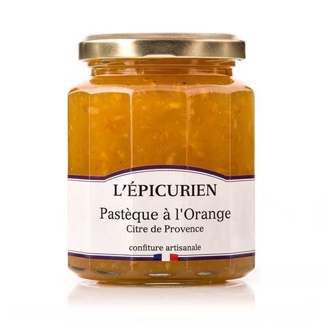 Confiture Citre Pastèque Provence à Lorange LÉpicurien LÉpicurien