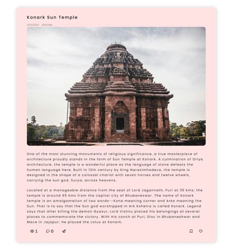 Patel Priya On Linkedin Dailyui Designchallenge Uiux Uidesign Blogdesign Dailyui35