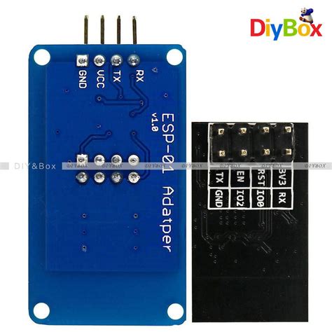 Esp 01s Esp8266 Serial Wi Fi Wireless Module Esp 01 Adapter For Arduino Ebay