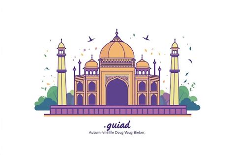 Simple Vector Illustration Of Ahmed Premium Ai Generated Vector
