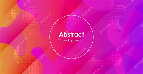 Premium Vector Minimal Abstract Colorful Purple Orange Liquid Color Gradient Fluid Geometric