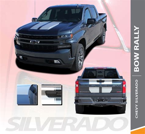 1500 Hash Marks Silverado Hood Decals Silverado Fender Stripes