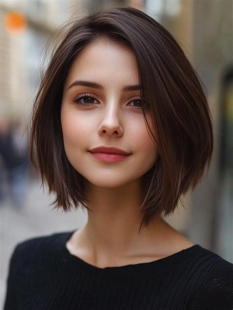 Flattering Bob Haircuts For Round Faces Top Styles To Try Short Hair