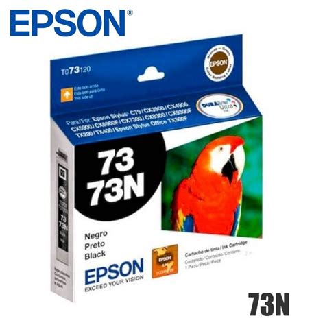 Cartucho De Tinta Epson N Negro Original