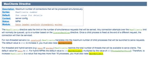 Apache 2x Increase Concurrent Connections By Prefork Hint Blog Archive