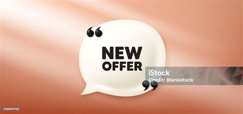 새 제안 태그 특별 가격 표시 채팅 말풍선 3d 배너 벡터 3차원 형태에 대한 스톡 벡터 아트 및 기타 이미지 3차원 형태 가격 고급 Istock
