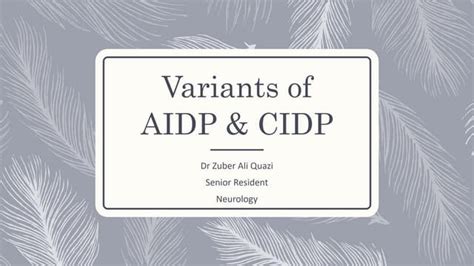 Variants Of Aidp And Cidppptx