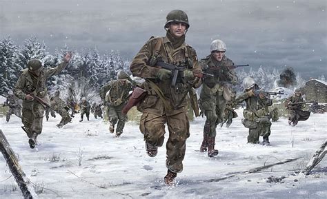 Us Army World War Ii Hd Wallpaper Wallpaperbetter