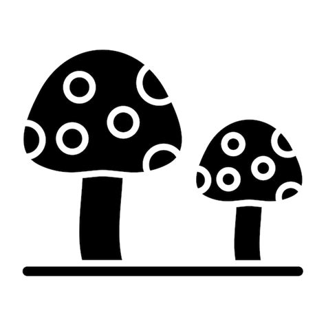 Premium Vector Toadstool Icon