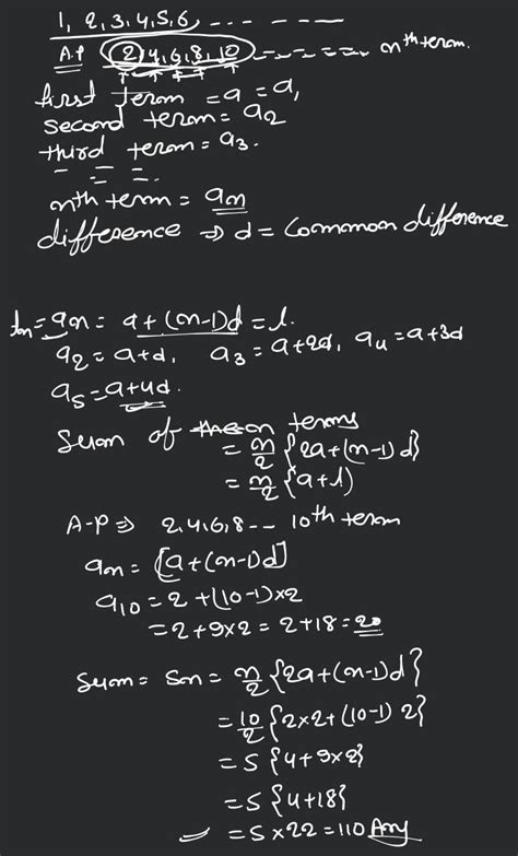 Class 10th Arthmetic Progression Filo