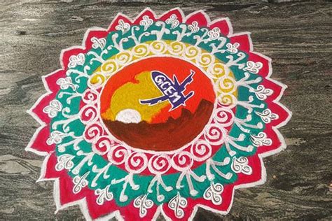 Gallery Rangoli Kannada Rajyotsava 2022 Gopalan College Of