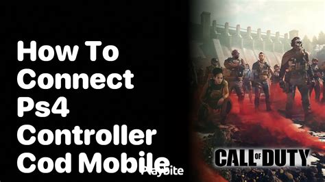 How To Connect A Ps4 Controller To Cod Mobile Playbite