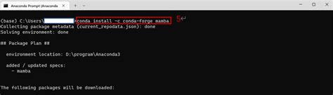 anaconda使用教程（三）——conda加速器mamba conda install c conda forge mamba csdn博客