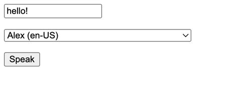 Creating A Speech Synthesizer Using Web Speech Api And React Dev