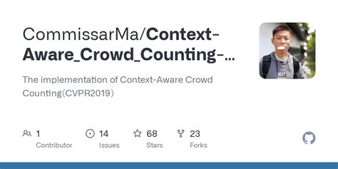 GitHub CommissarMa Context Aware Crowd Counting Pytorch The Implementation Of Context Aware