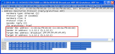 network gratuitous arp