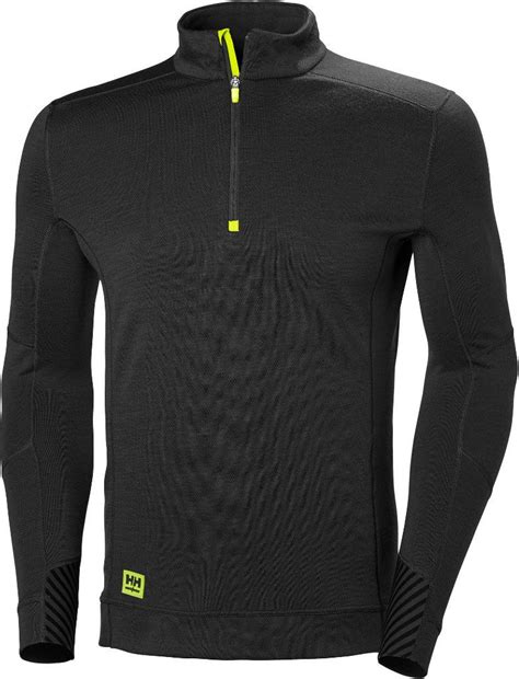 75109 990 Xl Helly Hansen Black Polypropylene Base Layer Xl Rs