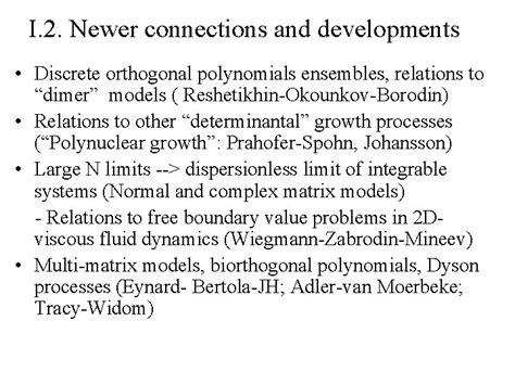 Random Matrices Orthogonal Polynomials And Integrable Systems Crmism