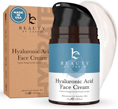 Hyaluronic Acid Moisturizer For Face Usa Made With