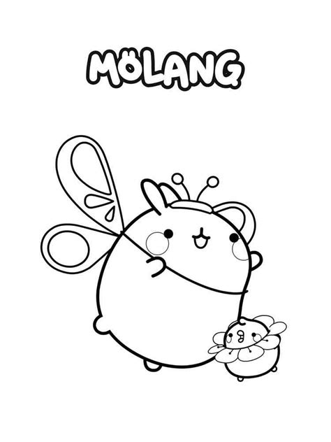 Molang Coloring Pages