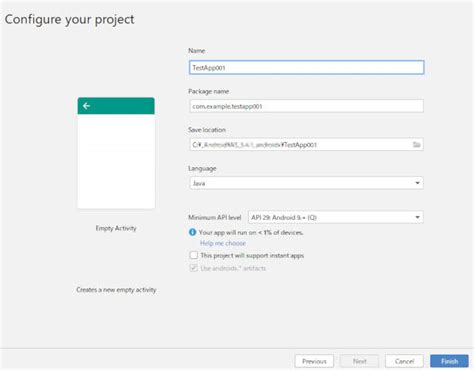 Android 簡単なHello worldアプリをAndroid Studioで作成