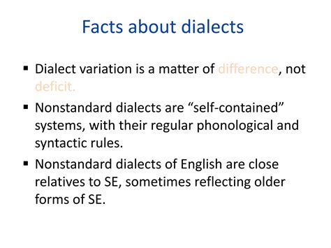 Language Dialect And Varieties Pptx