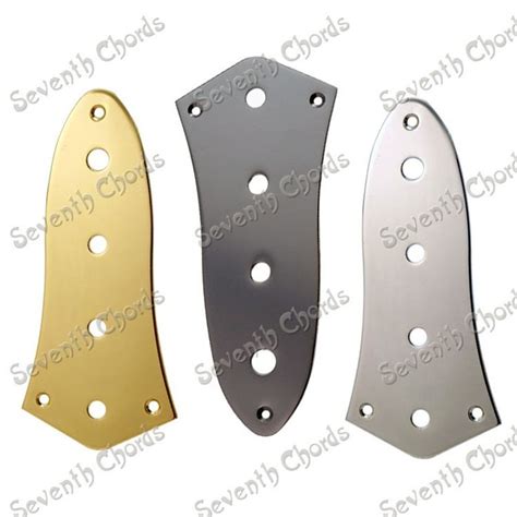 Electric Bass Guitar Loaded Prewired Control Plate Switch Control Plate