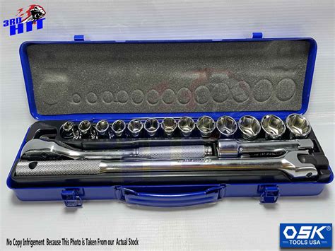 3rdhit Osk Tools 17 Pcs Socket Wrench Set 12 Drive 6pts A 17 Lazada Ph 3rdhit Osk Tools 17 Pcs Socket Wrench Set 12 Drive 6pts A 17 Lazada Ph