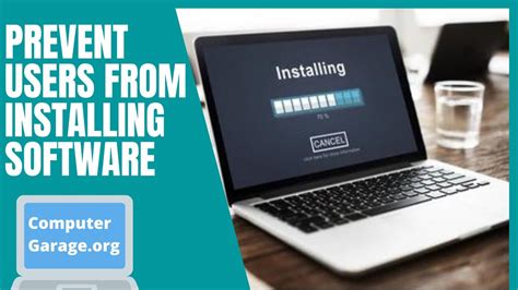 How To Prevent Users From Installing Software In Windows 10 Youtube