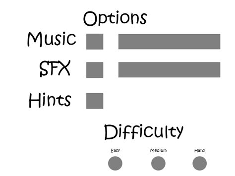 Option Menu Matt Doyle Acc Game Design