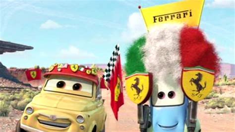 Pixar Cars Ferrari Fans Luigi And Guido Video Dailymotion