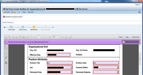 Mandatory Fields Error Messages In Hcm Forms And P Sap Community