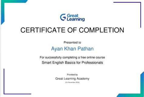 Ayan Khan Pathan On Linkedin Successfully Completed The Smart English