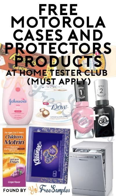 Free Motorola Cases And Protectors Products At Home Tester Club Must