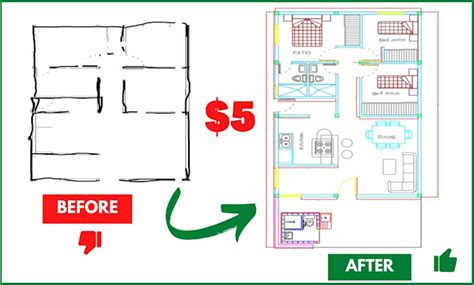 Convert Pdf Image Sketch To D Autocad Dwg File By Touhid Eng Fiverr