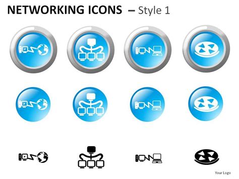Networking Icons Style 1 Powerpoint Presentation Slides Powerpoint