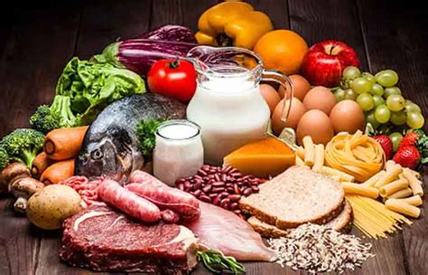 آشنایی با گروه های مواد غذایی و نحوه استفاده از آن ها ستاره