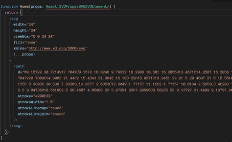 Reactjs Reactsvgprops Is Underlined In Red Stack Overflow