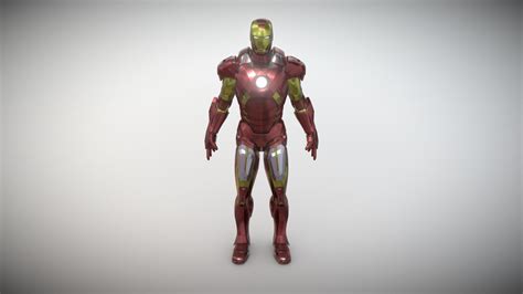 Iron Man Mark 7subsurf Download Free 3d Model By Benjaminborromeo