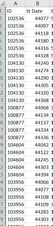 Vba Adding Blank Rows When Value Changes In Excel Column Stack Overflow