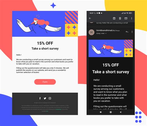 Email Designlayout On Mjml Behance