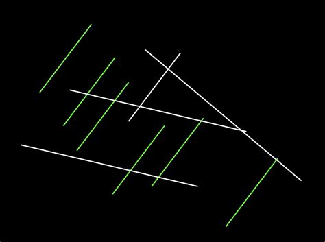 Python How Do You Detect The Largest Set Of Parallel Lines In An Image Stack Overflow