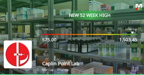 Caplin Point Laboratories Hits 52 Week High Outperforms