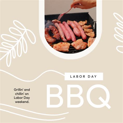 Plantilla De Labor Day Bbq Postermywall