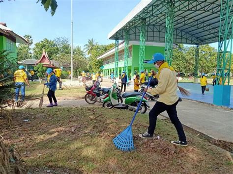 โครงการจิตอาสาพระราชทาน เราทำความดี เพื่อชาติ ศาสน์ กษัตริย์ ณ โรงเรียนบ้านดงห้วยหลวง 16 ภาพ