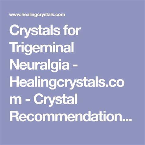 Pin On Geniculate Neuralgia