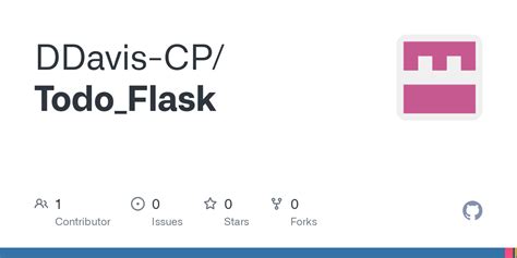 Github Ddavis Cptodoflask